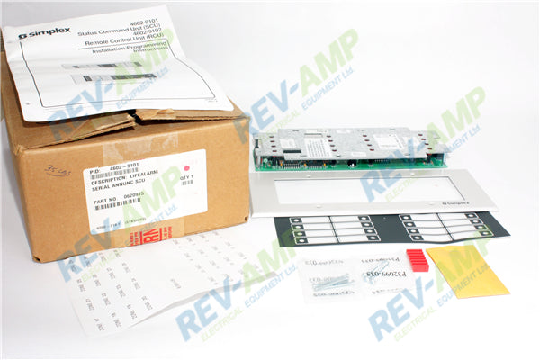 Simplex 4602-9101 – REV-AMP ELECTRICAL EQUIPMENT LTD.